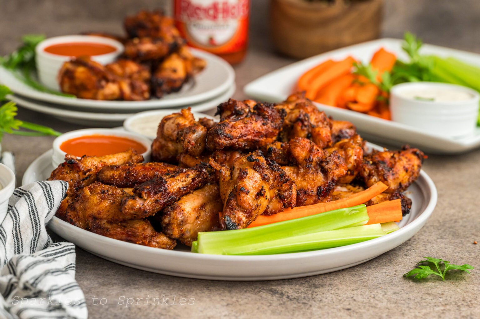 Low and Slow Smoked Chicken Wings - Sparkles to Sprinkles