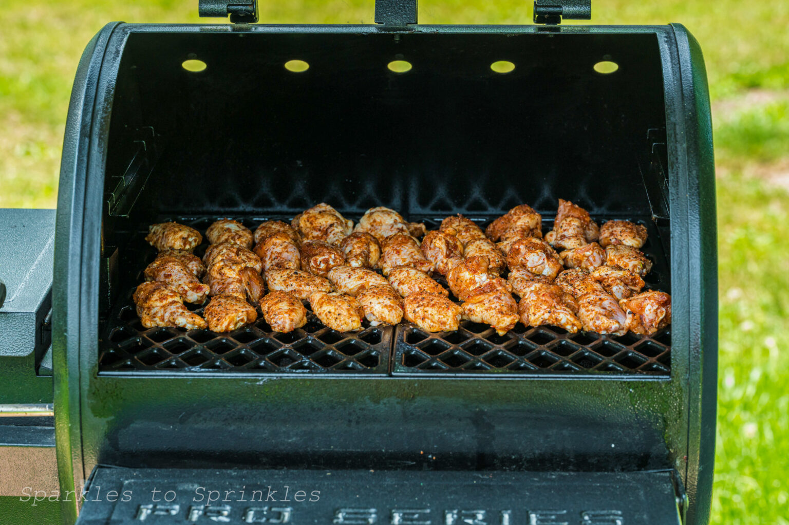 Low and Slow Smoked Chicken Wings - Sparkles to Sprinkles