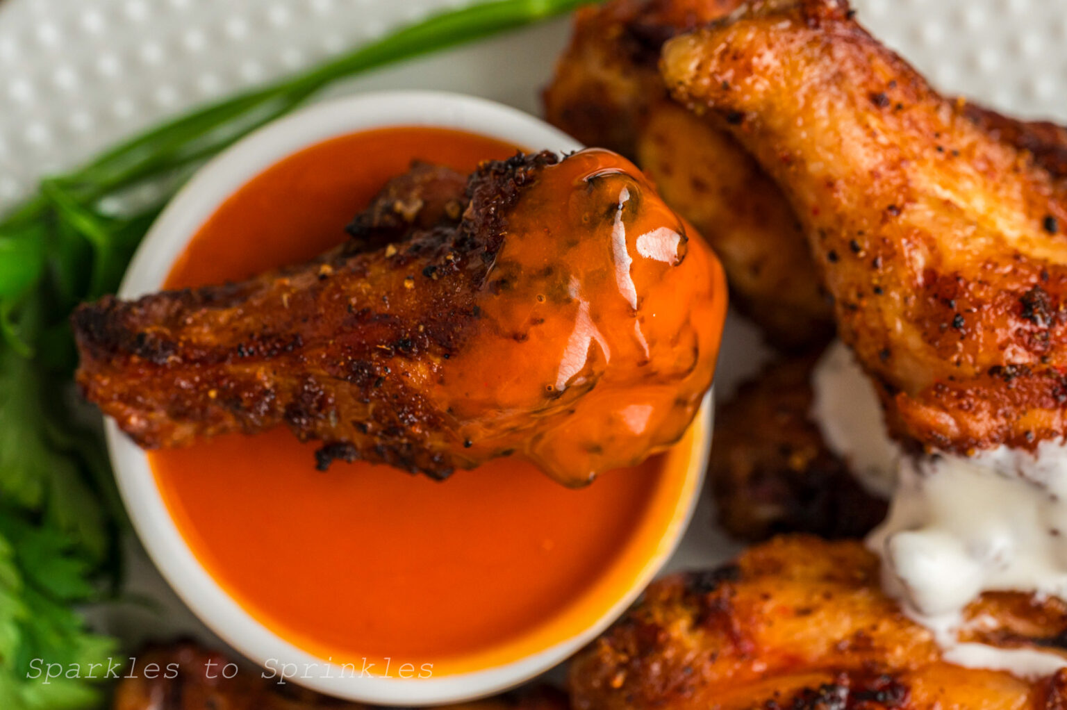 Low and Slow Smoked Chicken Wings - Sparkles to Sprinkles