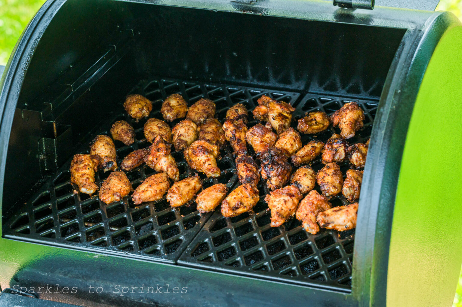 Low and Slow Smoked Chicken Wings - Sparkles to Sprinkles