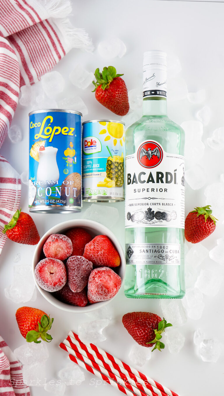 Strawberry Piña Colada – A Tropical Twist on a Classic - Sparkles to ...