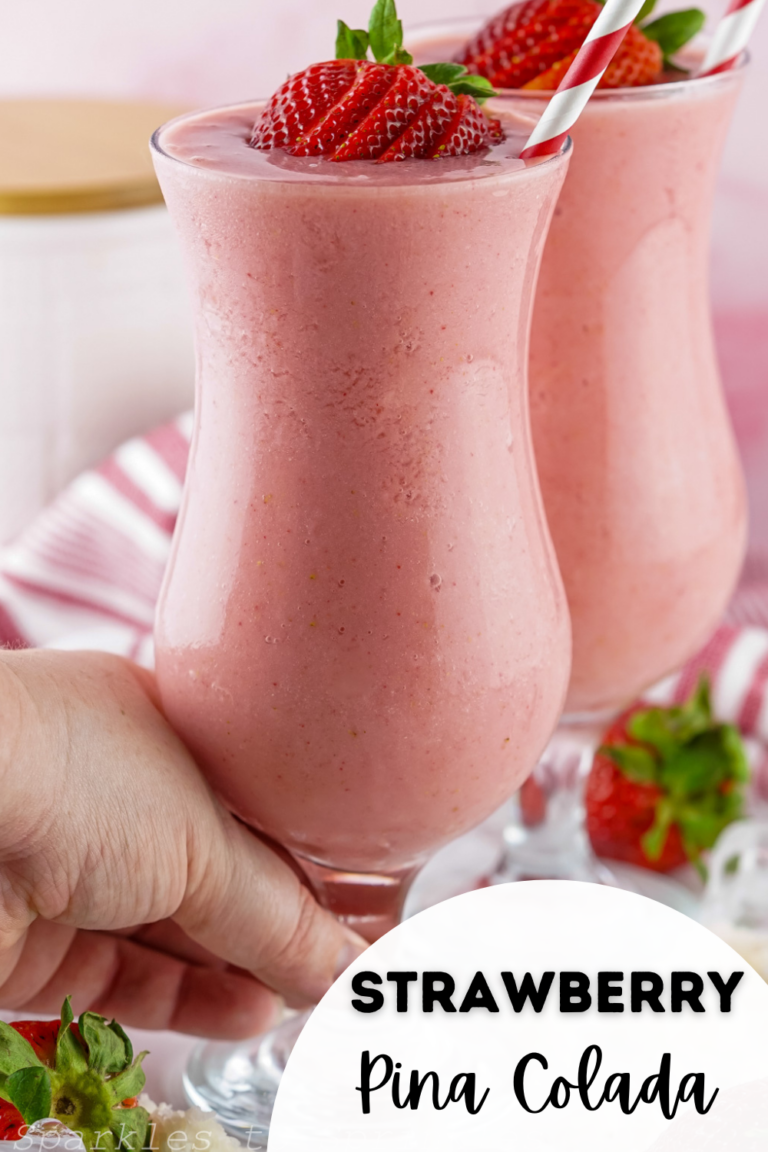 Strawberry Pina Colada - Sparkles to Sprinkles