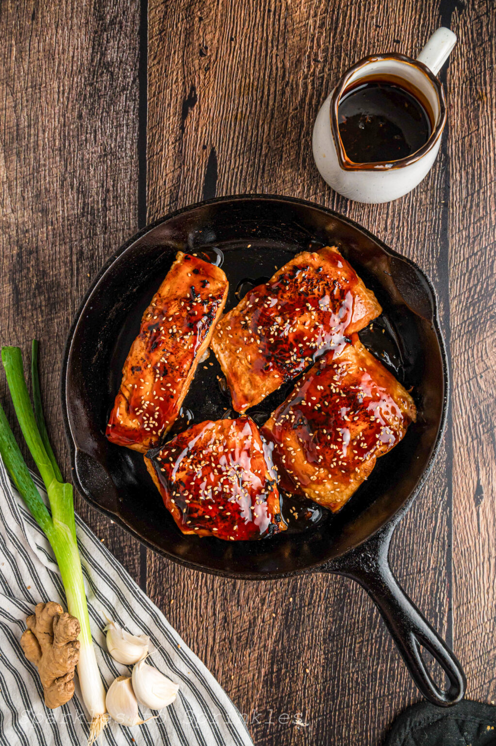 Teriyaki Salmon - Sparkles to Sprinkles