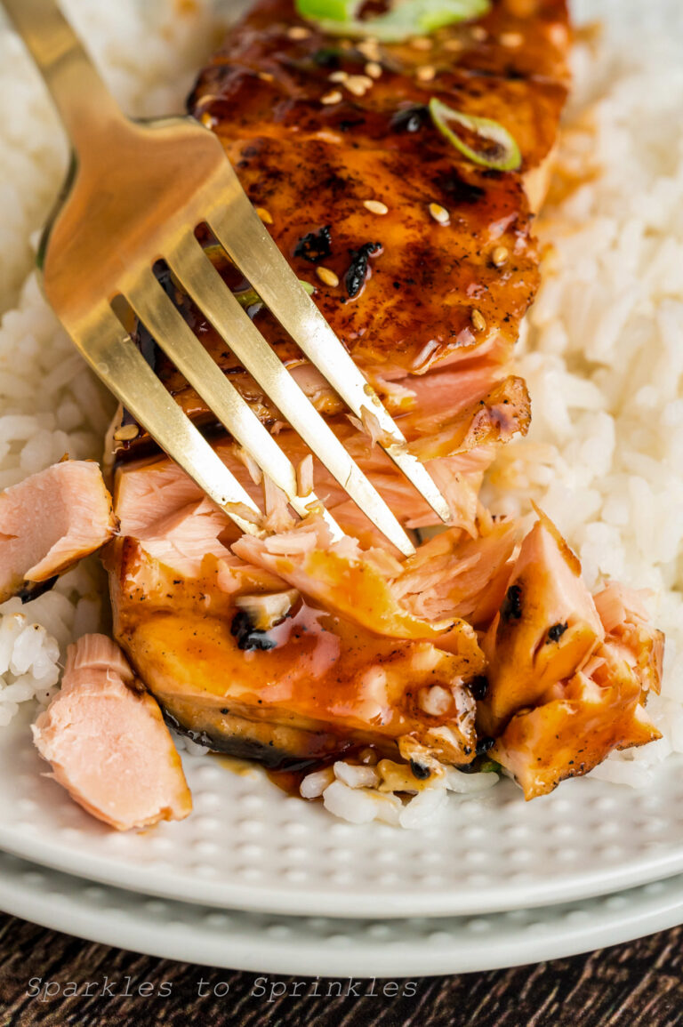 Teriyaki Salmon - Sparkles to Sprinkles