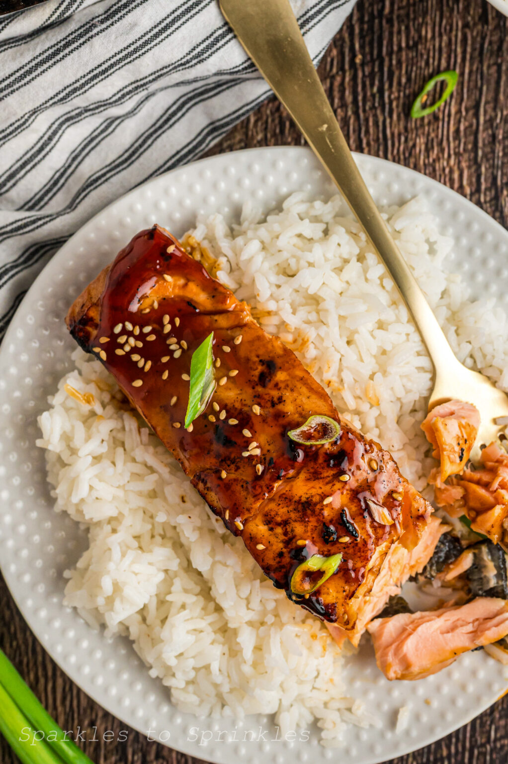 Teriyaki Salmon - Sparkles to Sprinkles