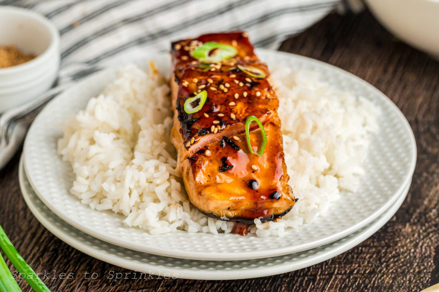 Teriyaki Salmon - Sparkles to Sprinkles