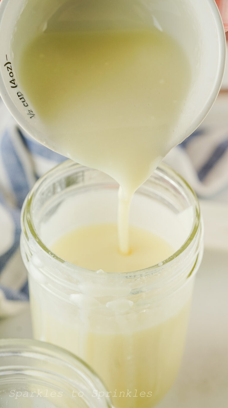 Homemade Sweetened Condensed Milk - Sparkles to Sprinkles