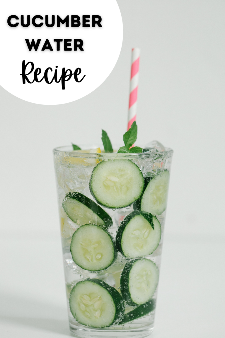 Cucumber Water Recipe - Sparkles to Sprinkles