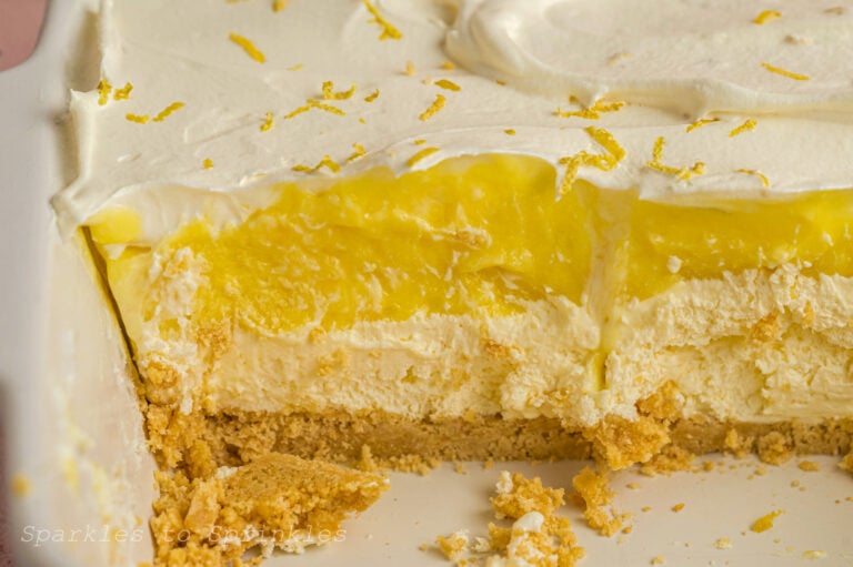 Ultimate Lemon Lush: A Refreshing, No-Bake Treat" - Sparkles to Sprinkles