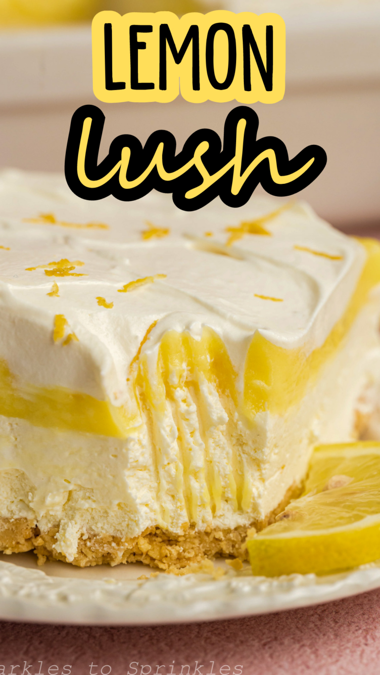 Ultimate Lemon Lush: A Refreshing, No-Bake Treat" - Sparkles to Sprinkles