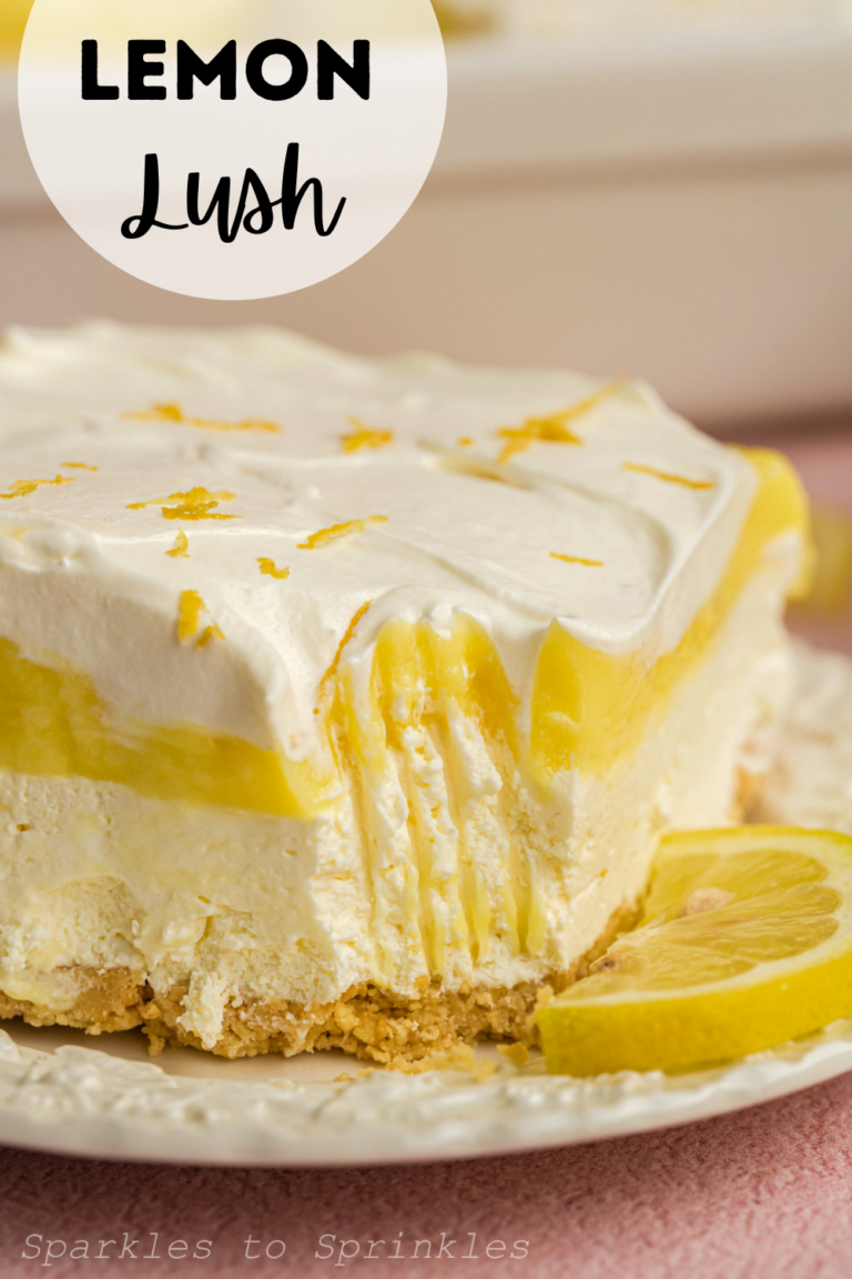Ultimate Lemon Lush: A Refreshing, No-Bake Treat" - Sparkles to Sprinkles