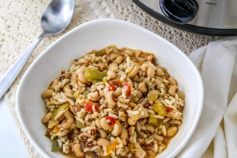 Black Eyed Peas and Rice - Sparkles to Sprinkles