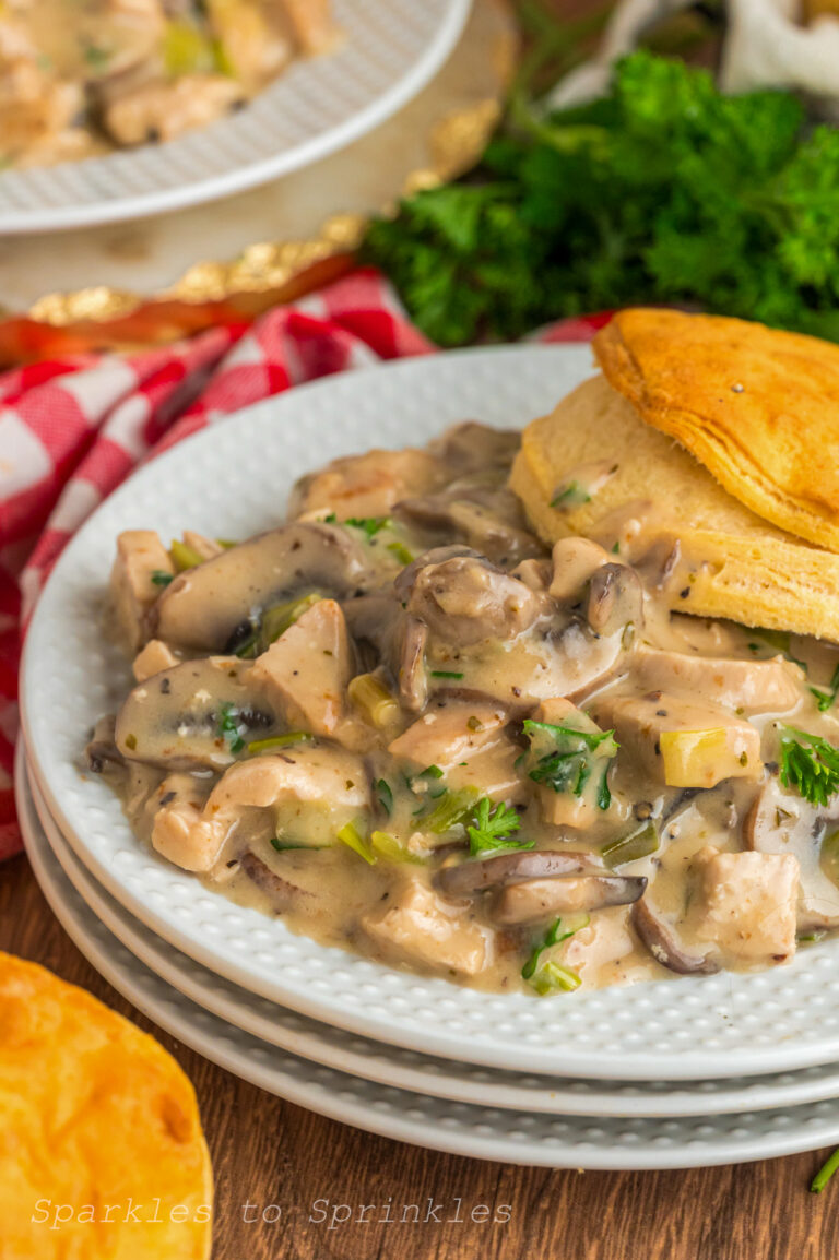 Turkey a la King - Sparkles to Sprinkles