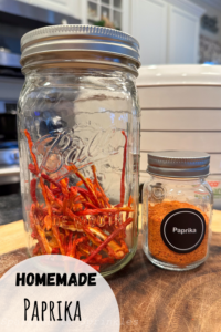 Homemade Paprika - Sparkles to Sprinkles