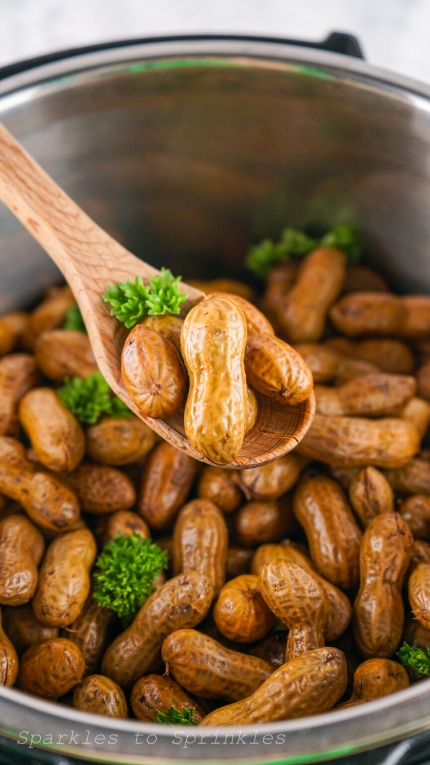 Instant Pot Boiled Peanuts - Sparkles to Sprinkles