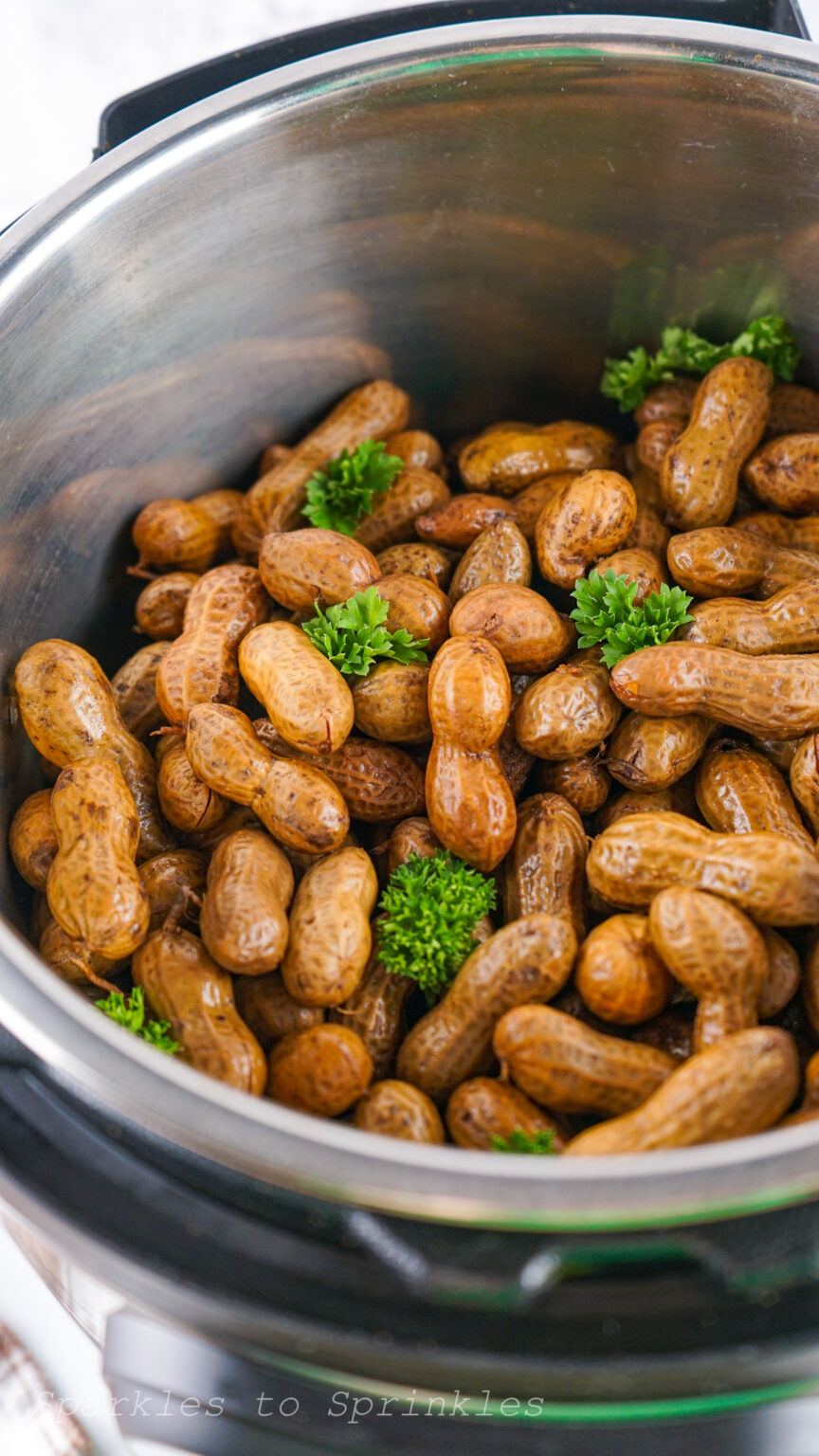 Instant Pot Boiled Peanuts - Sparkles to Sprinkles