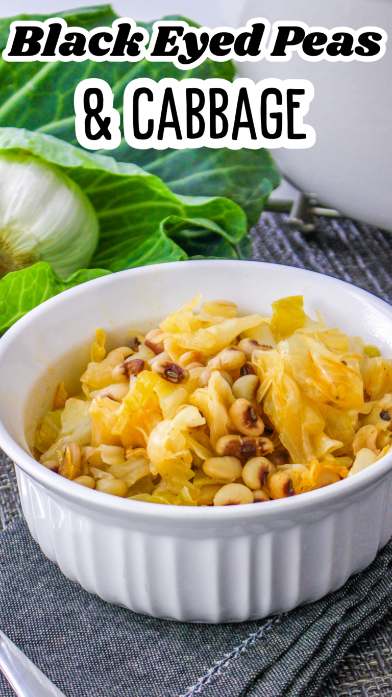 Black-Eyed Peas and Cabbage - Sparkles to Sprinkles