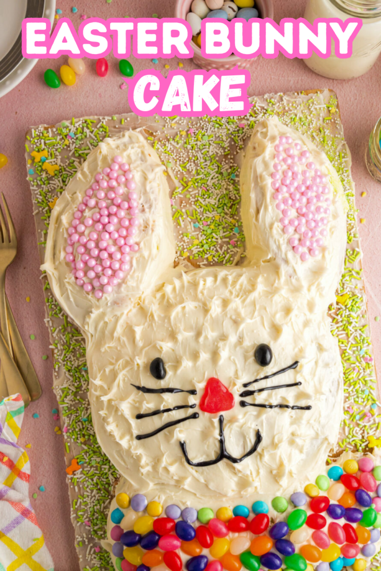 Easter Bunny Cake - Sparkles to Sprinkles