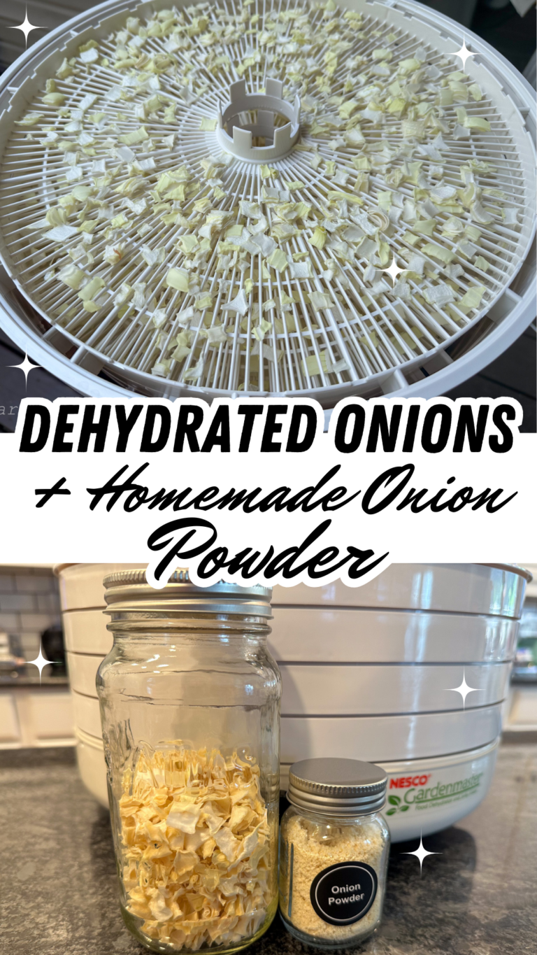 Dehydrated Onions + Homemade Onion Powder - Sparkles to Sprinkles