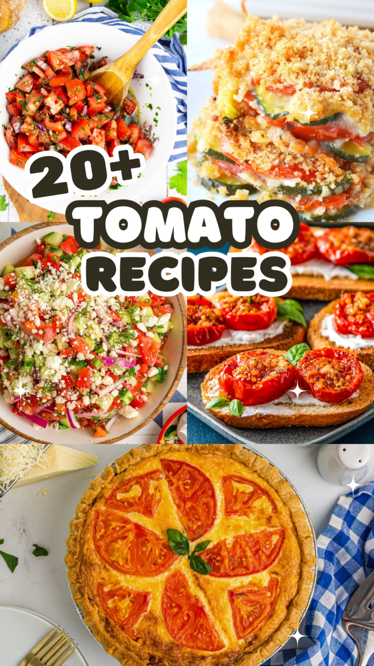 Juicy and Delicious: A Roundup of Must-Try Tomato Recipes - Sparkles to ...