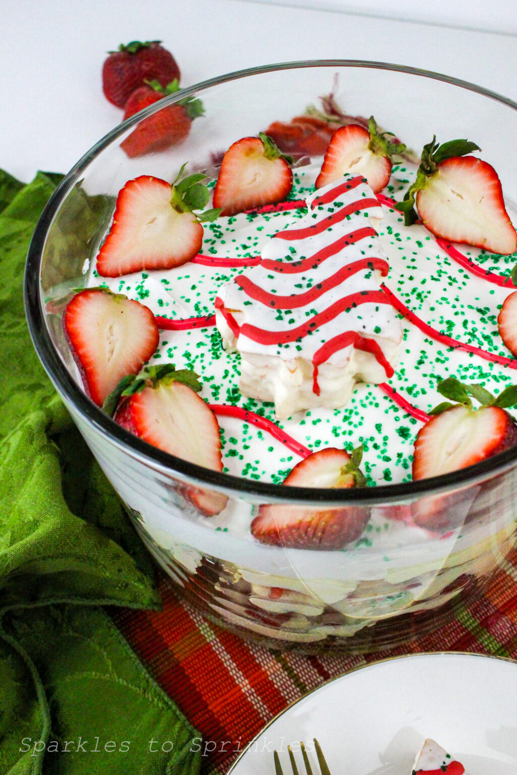 Little Debbie Christmas Tree Trifle - Sparkles to Sprinkles