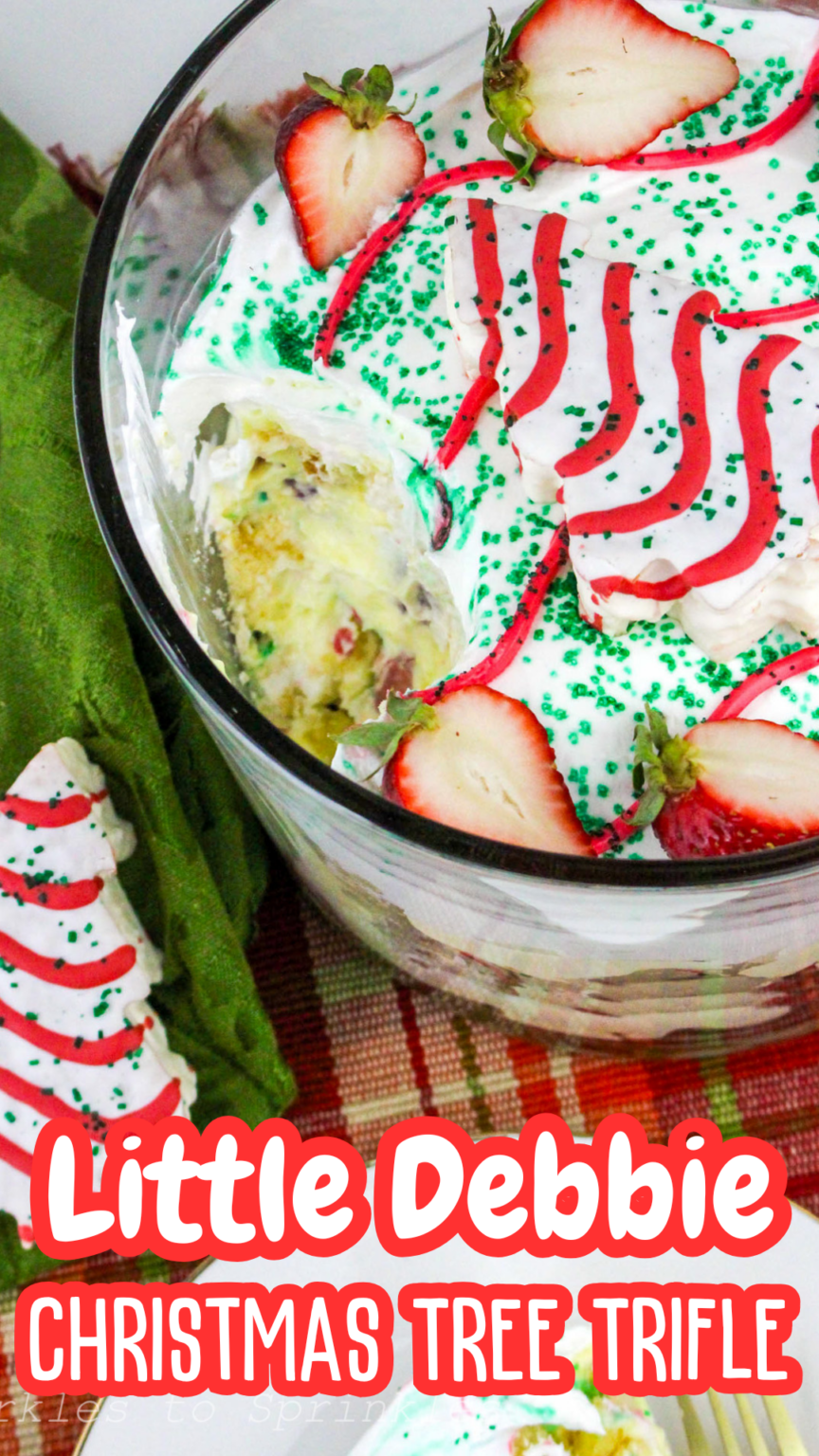 Little Debbie Christmas Tree Trifle - Sparkles to Sprinkles