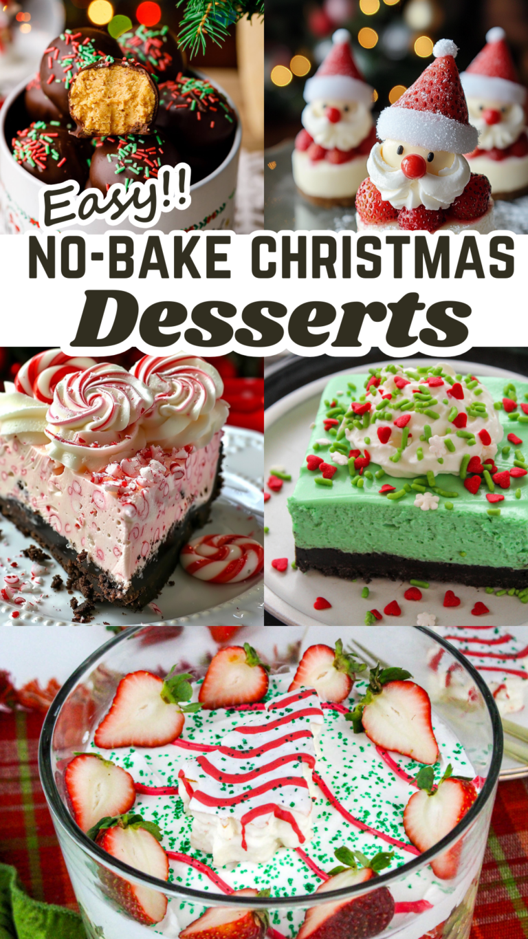 The Ultimate Guide to the Best Easy No-Bake Christmas Desserts ...