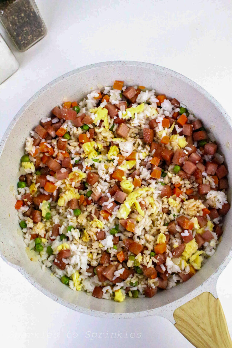 Fast and Flavorful Spam Fried Rice Anyone Can Make - Sparkles to Sprinkles