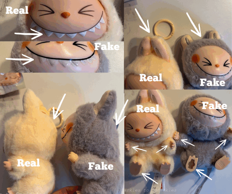 Lafufu vs Labubu: Real or Fake? Side by Side Comparison - Sparkles to ...