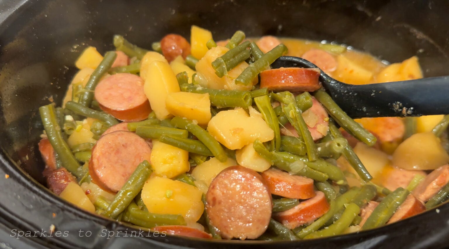 TikTok Viral Crockpot Swamp Potatoes - Sparkles to Sprinkles