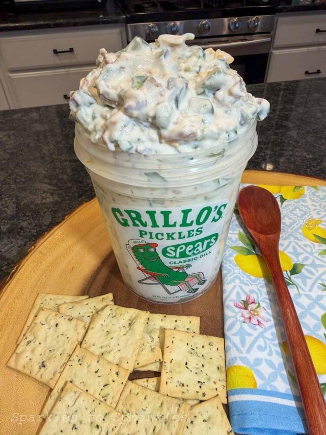 Viral Grillo’s Pickle Dip - Sparkles to Sprinkles